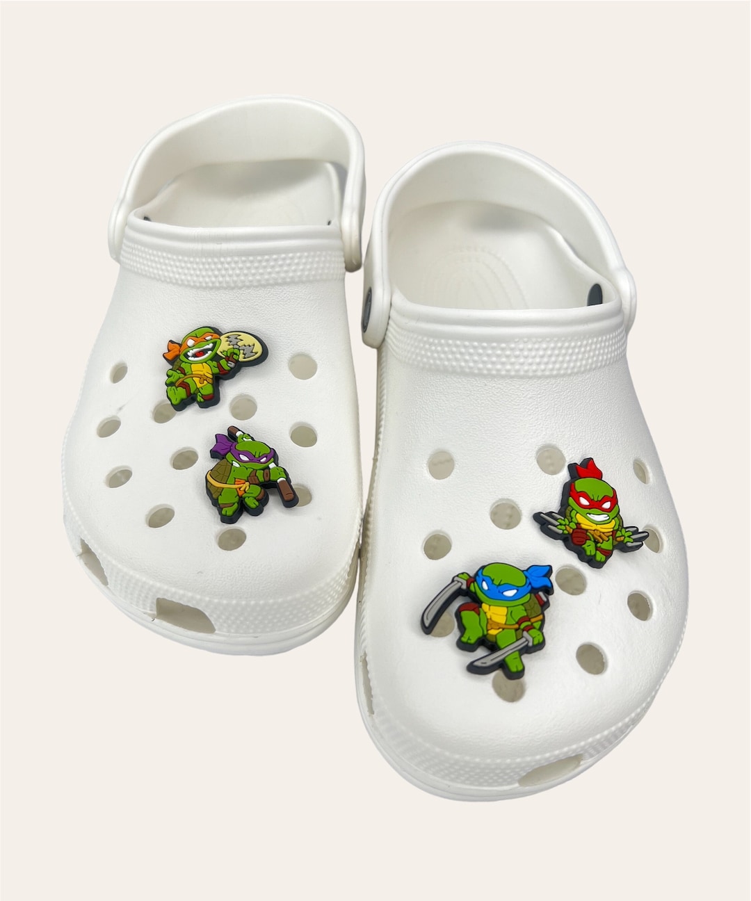 Jibbitz Croc Charms - TMNT Ninja Turtles - Etsy