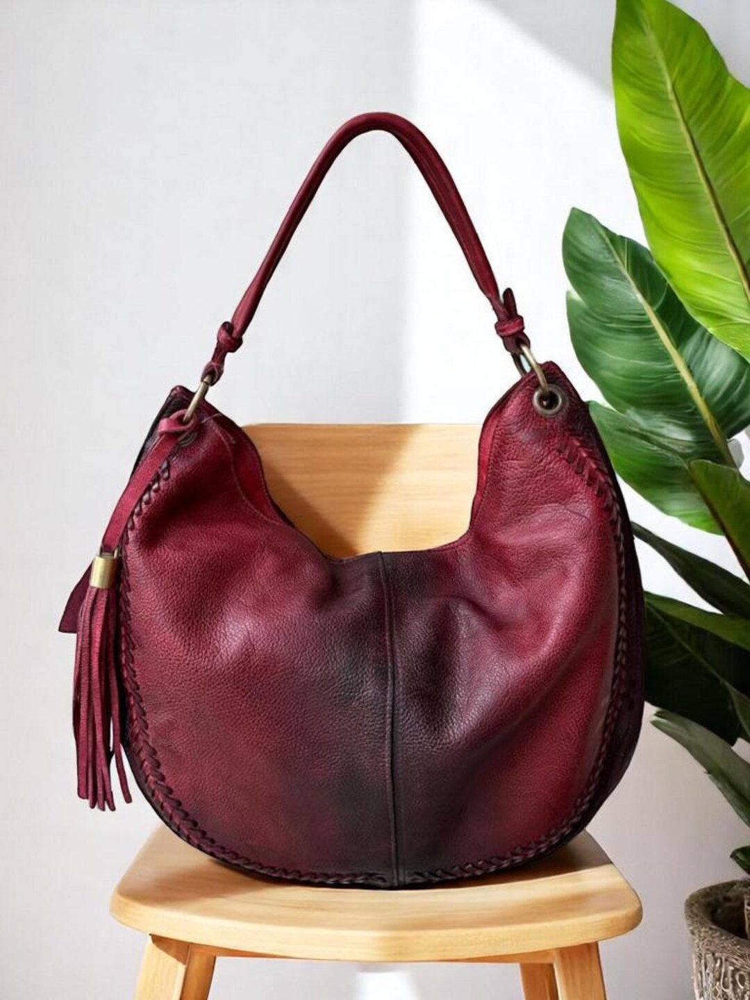 Leather Bag L Handcrafted Leather Handbag L Women's Bag L Premium ...
