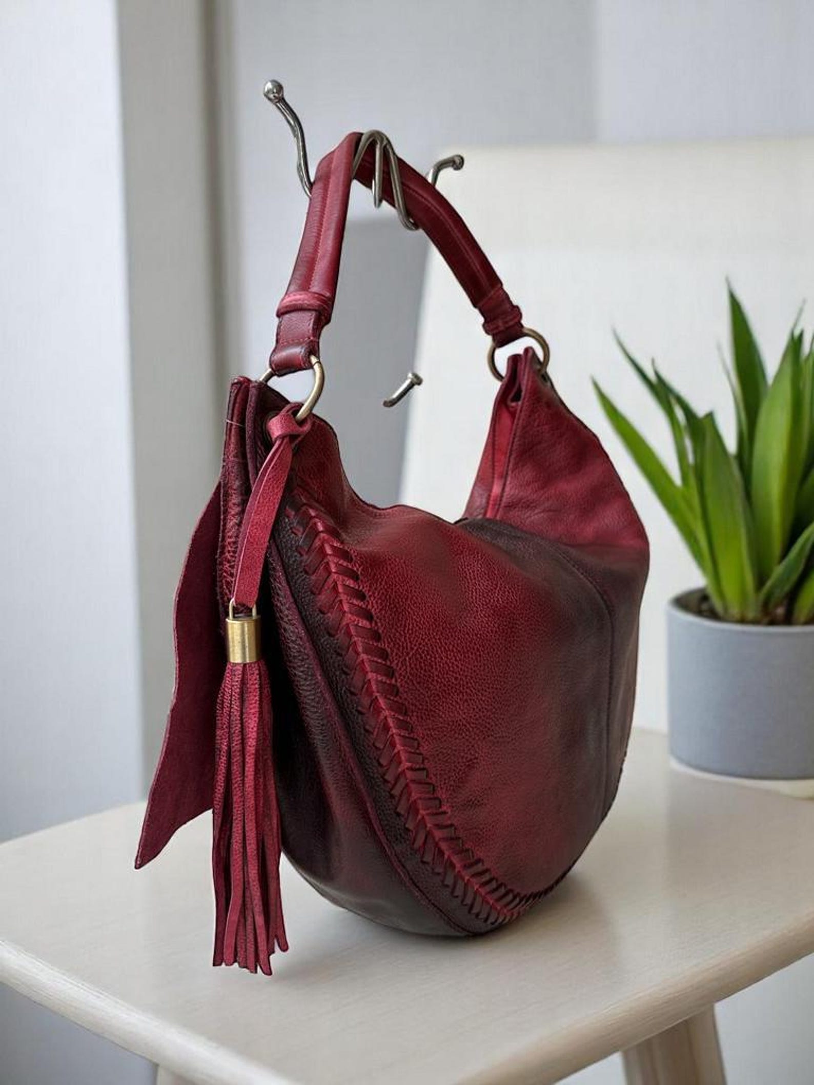 Leather Bag L Handcrafted Leather Handbag L Women's Bag L Premium ...