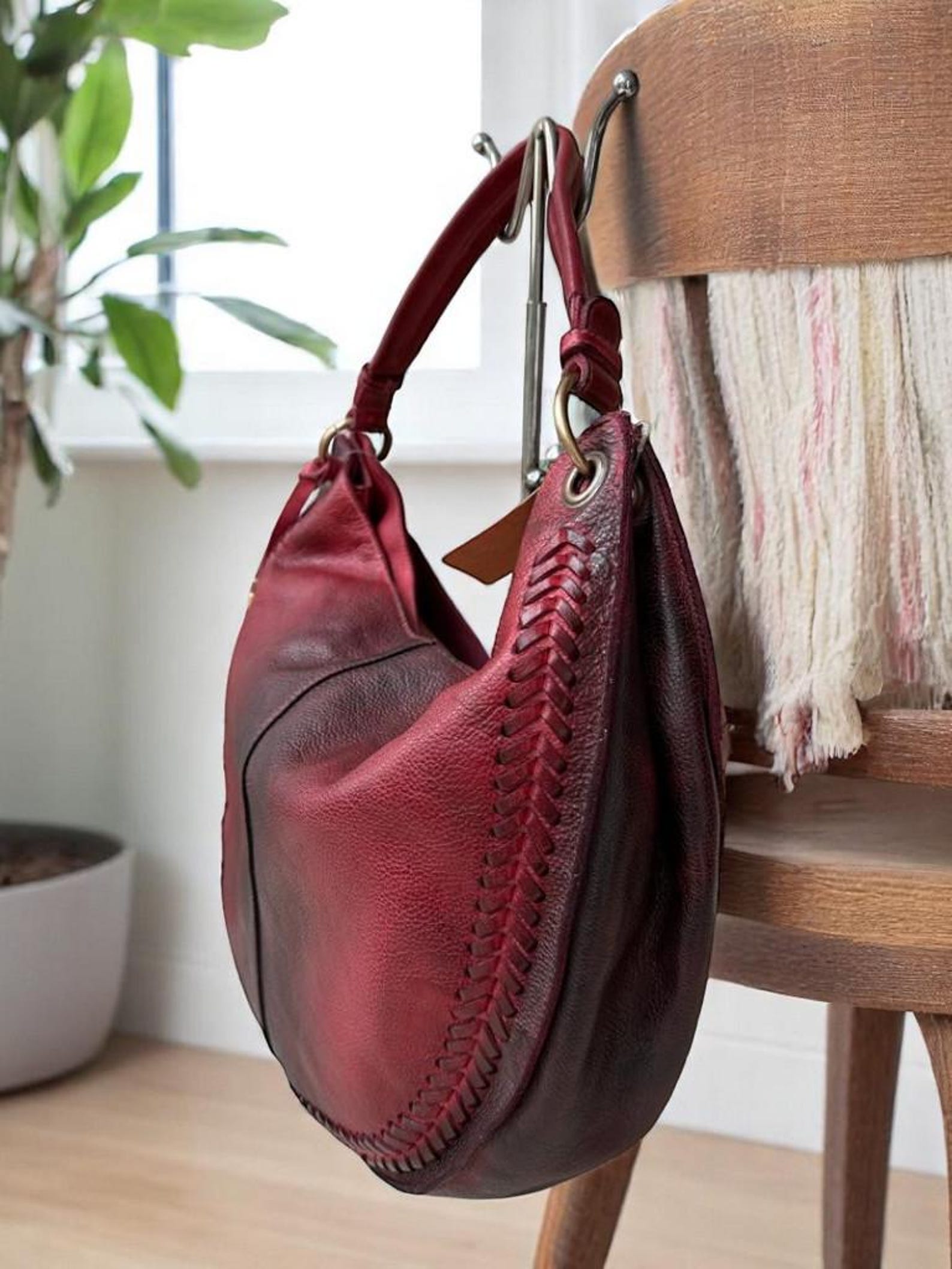 Leather Bag L Handcrafted Leather Handbag L Women's Bag L Premium ...