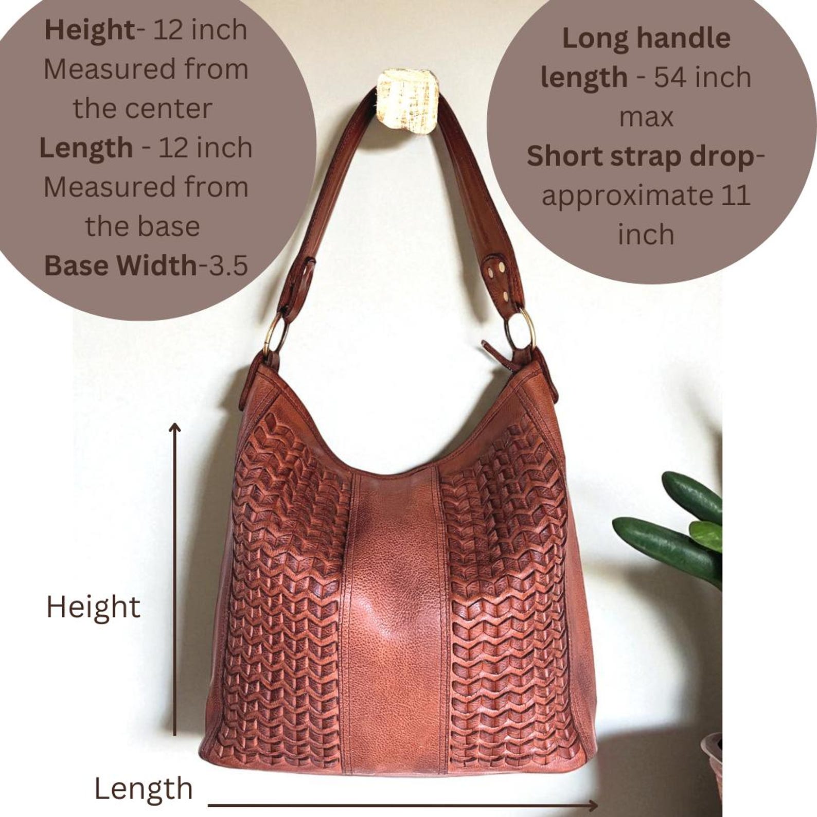 Leather Bag L Handcrafted Leather Bag L Women's Bag L Premium Leather L ...
