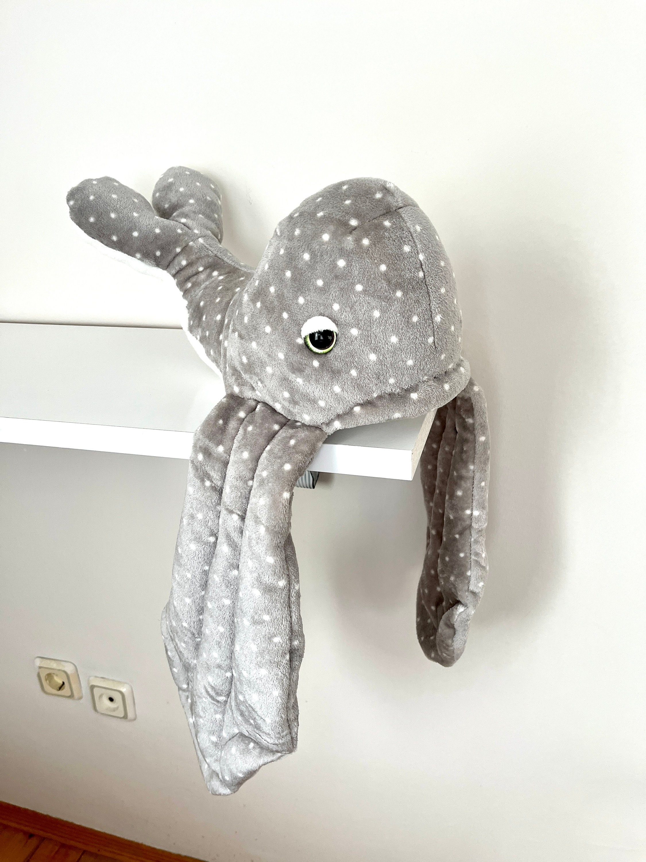 Whale Huggy Pal, Whale Plushie, Weighted Plush, Weighted Stuffed Animal ...
