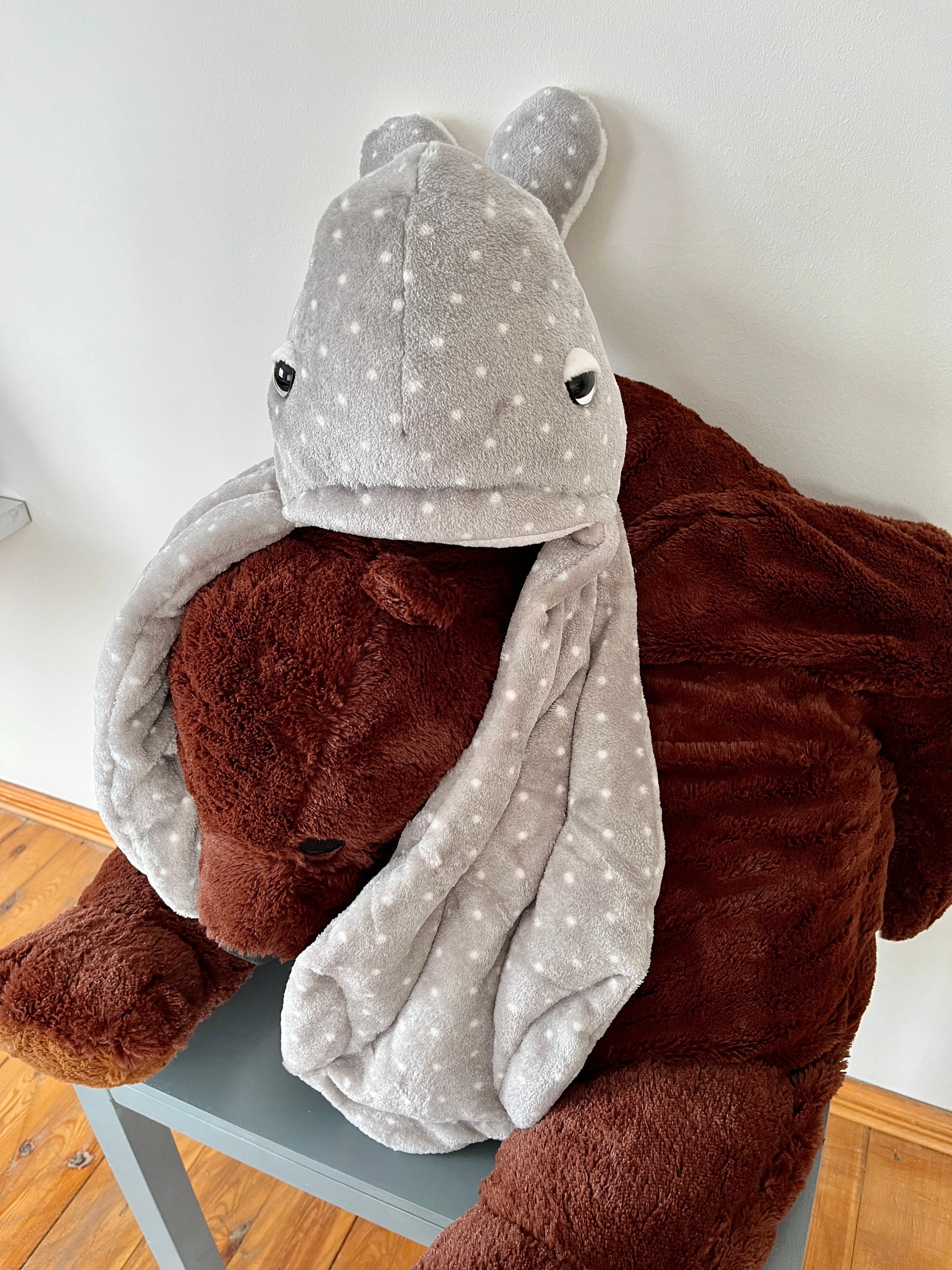 Whale Huggy Pal, Whale Plushie, Weighted Plush, Weighted Stuffed Animal ...