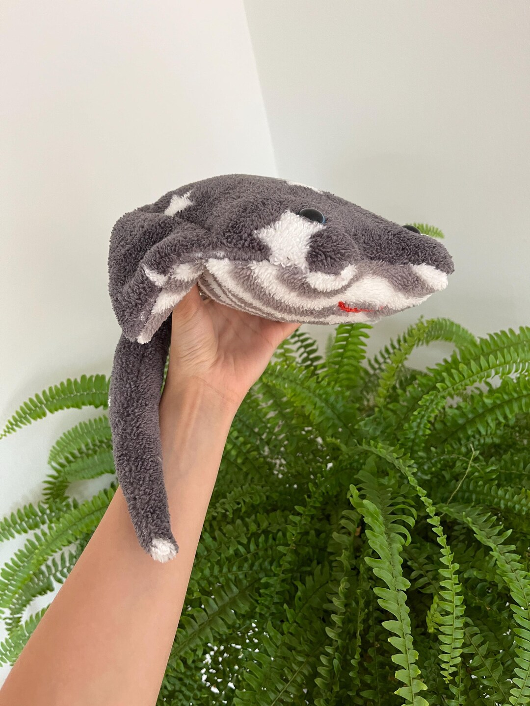 Weighted Stingray Cuddle Buddy Plushie Plush Toy Stuffed Animal - Etsy