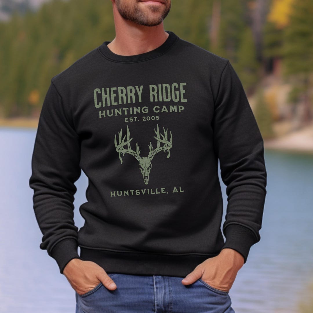 Personalized Deer Camp Sweatshirt, Custom Hunting Gift, Fully ...