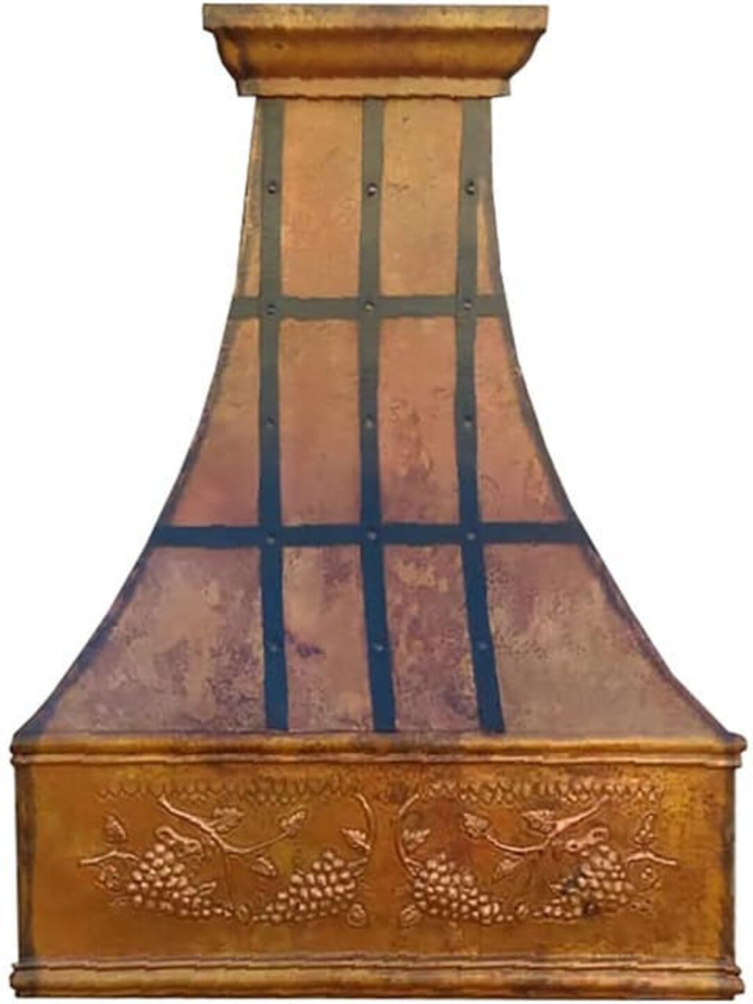 New Design Custom Copper Range Vent Hood Canopy for Kitchen Stove ...