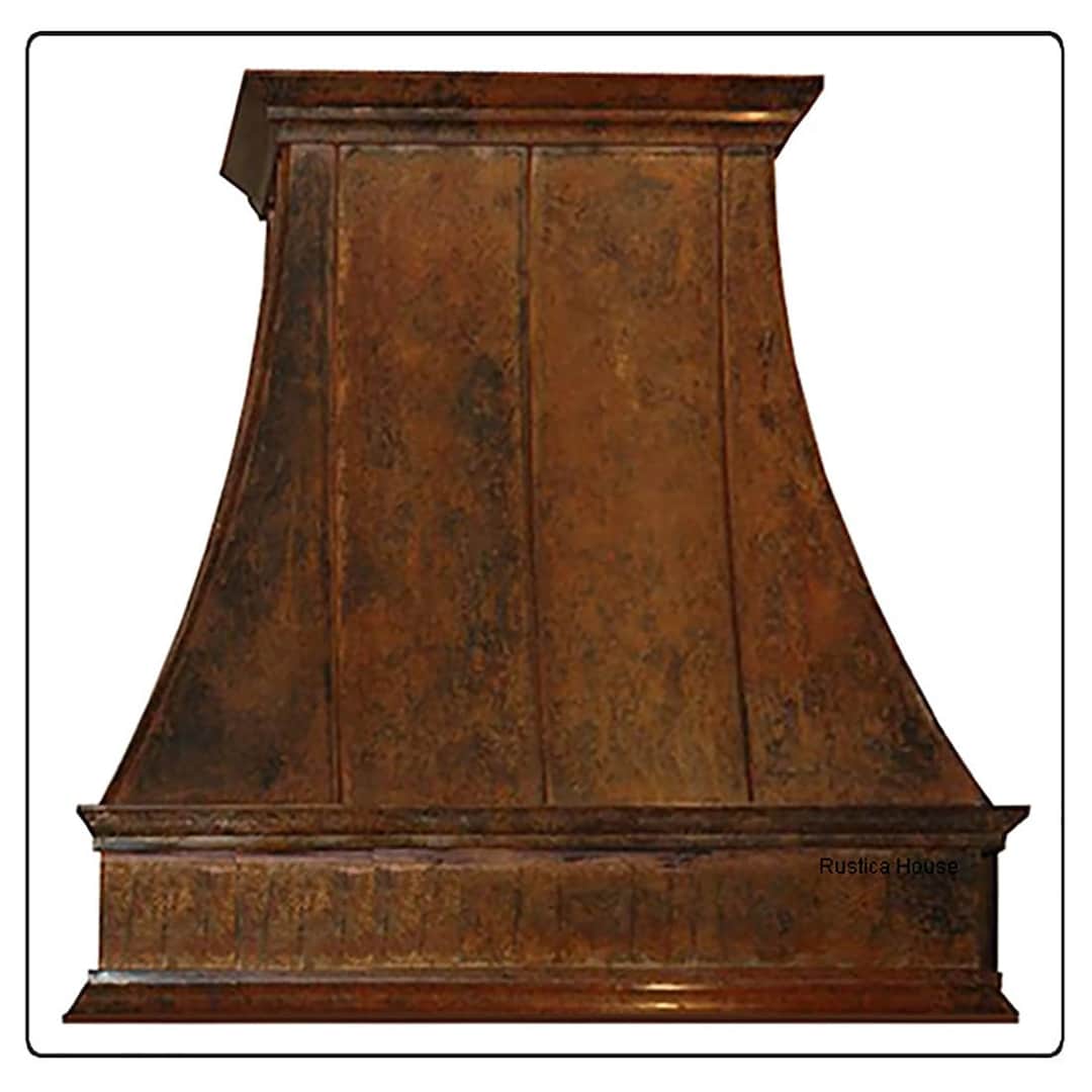Custom Copper Range Vent Hood Canopy for Kitchen Stove Chimney ! High ...
