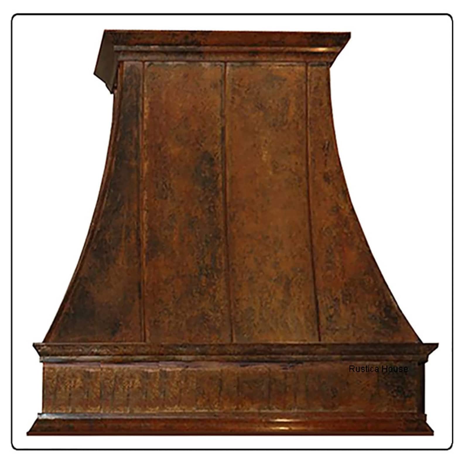 Custom Copper Range Vent Hood Canopy for Kitchen Stove Chimney ! High ...