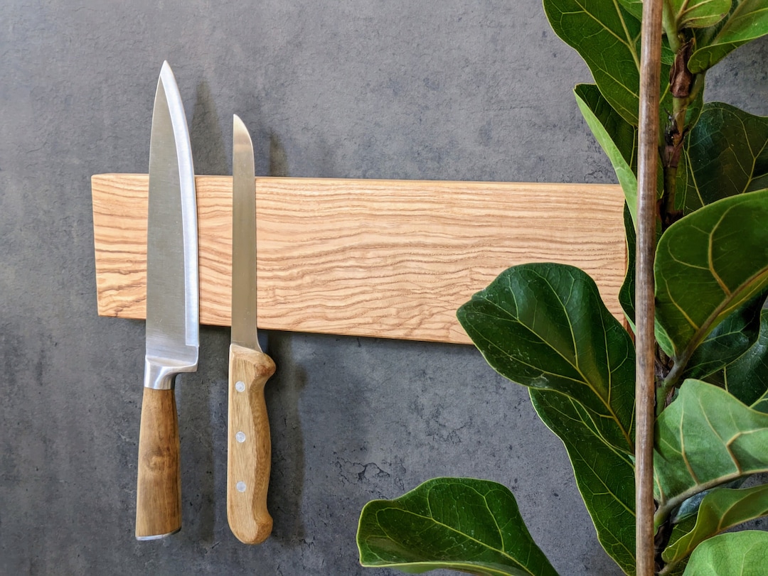 Esche Holz Magnetischer Messerhalter Wand Küche Messerhalter Magnet ...