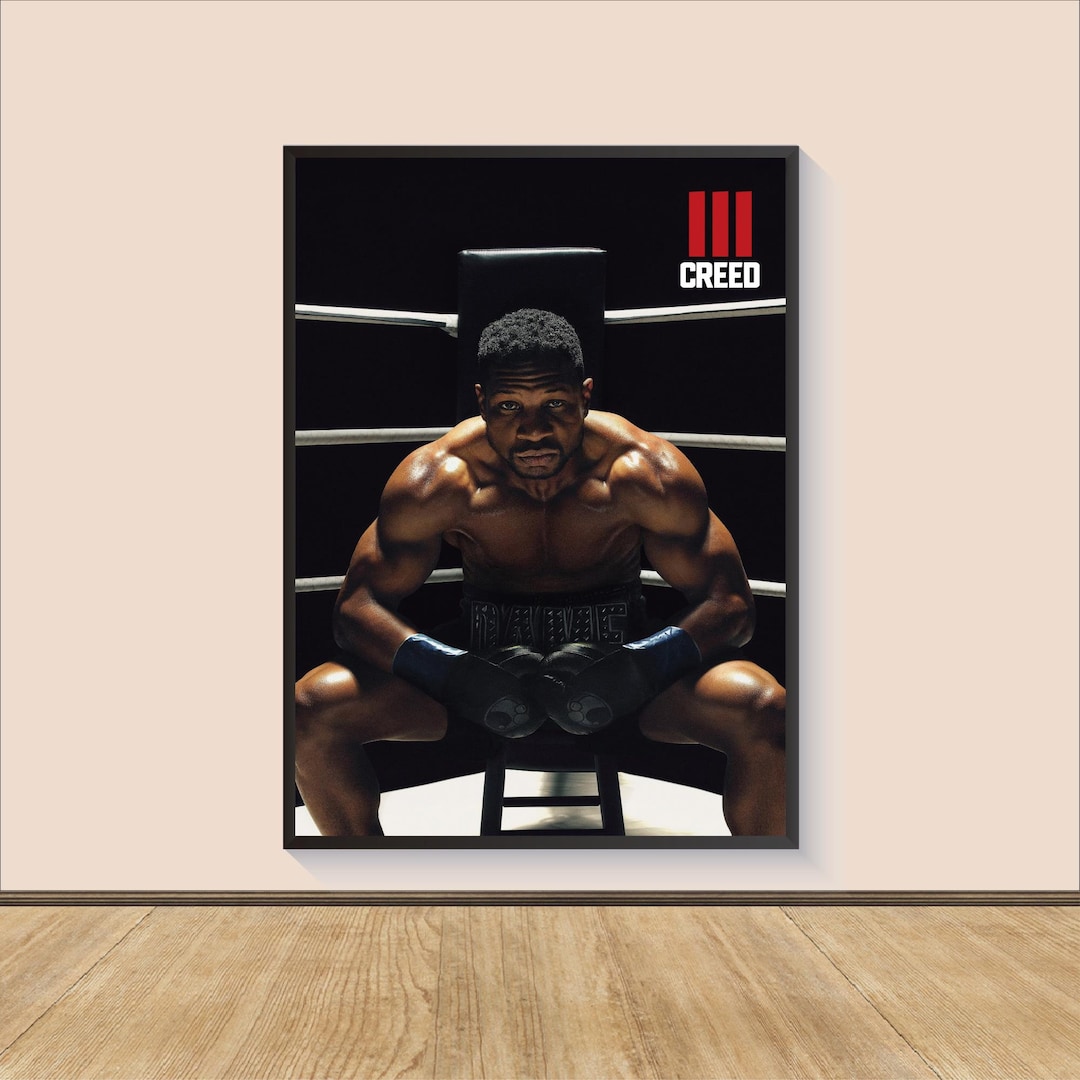 Creed III Movie Poster Print, Canvas Wall Art, Home Decor, Movie Art ...