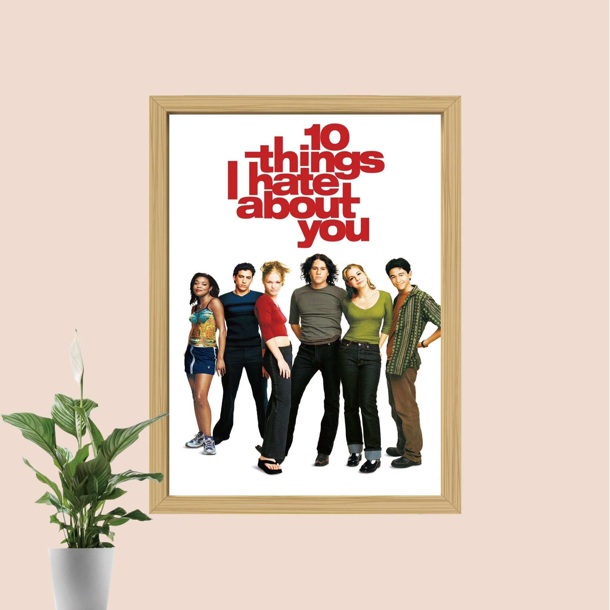 10 Things I Hate About You Movie Poster sold by Boringvicky | SKU ...