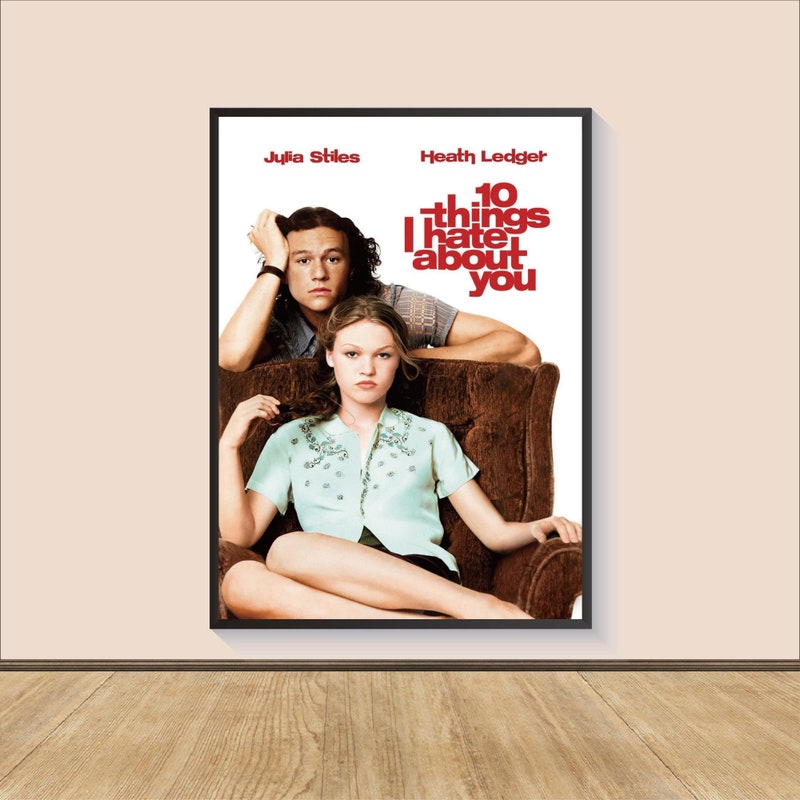 Ten Things I Hate About You Poster - Etsy