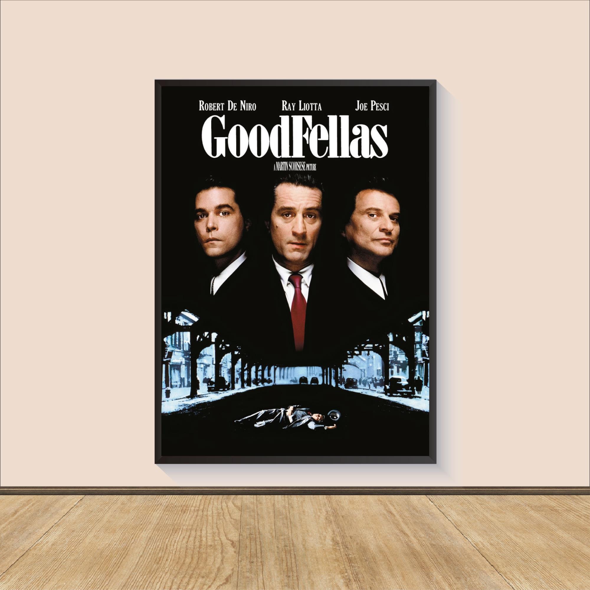 Goodfellas 1990 Vintage Movie Poster Print Canvas Wall Art - Etsy