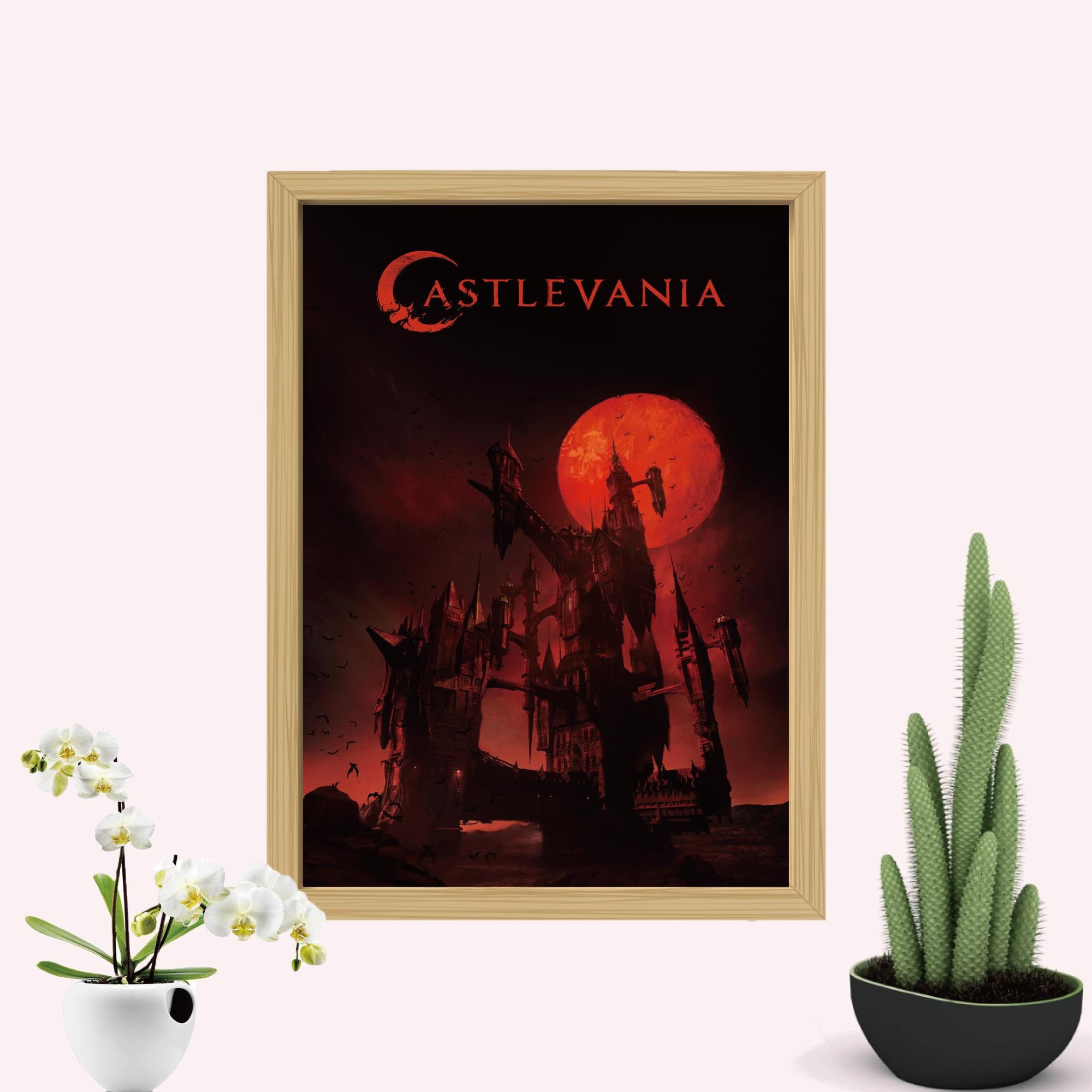 Castlevania Movie Poster, Gothic Canvas Wall Art - Etsy