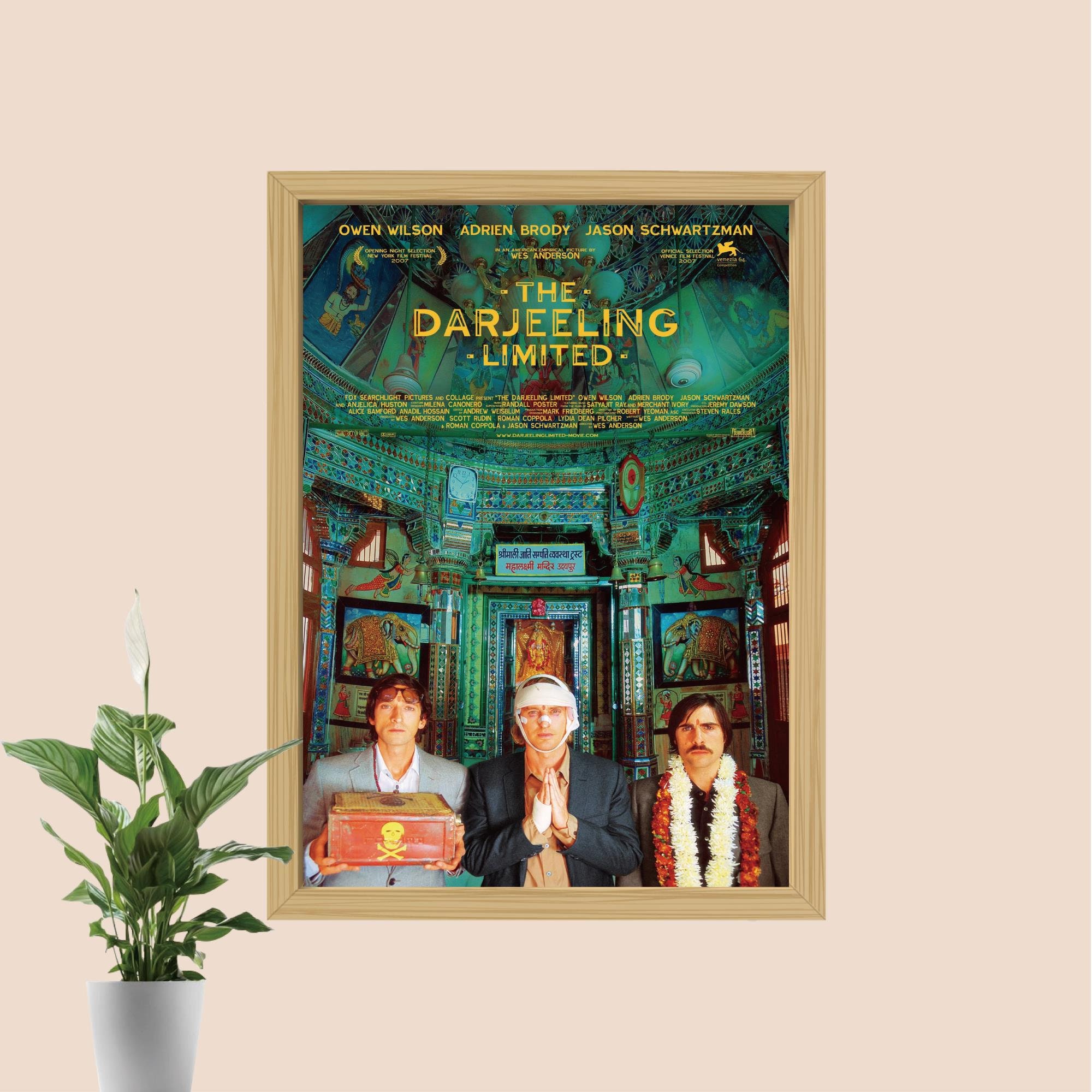 The Darjeeling Limited Movie Poster Print Canvas Wall Art - Etsy