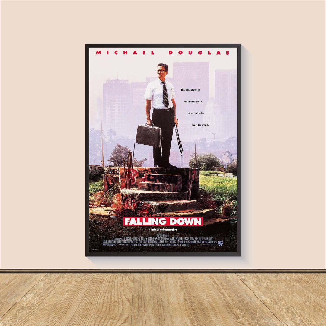 Falling Down Movie Poster, Canvas Wall Art - Etsy