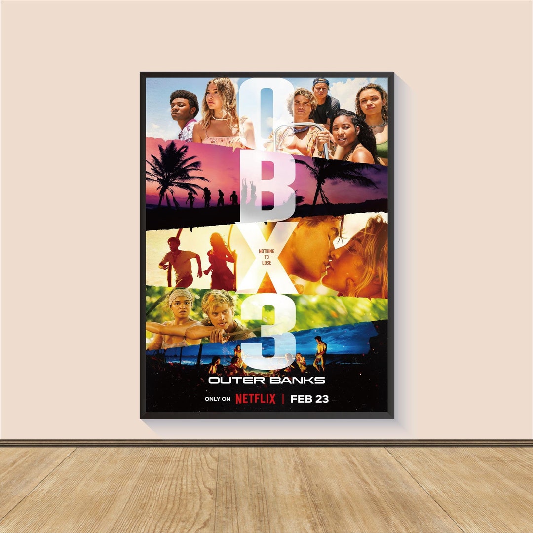 Outer Banks 2020 Movie Poster Print, Canvas Wall Art, Home Decor, Movie ...