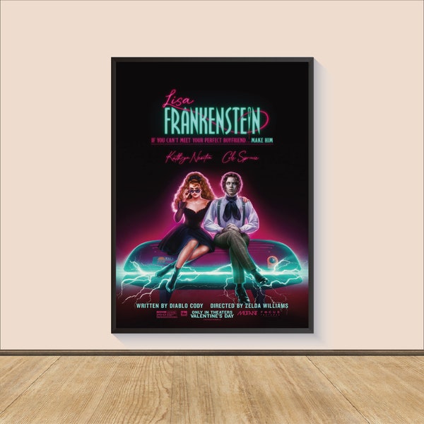 Lisa Frankenstein Film Poster - Etsy