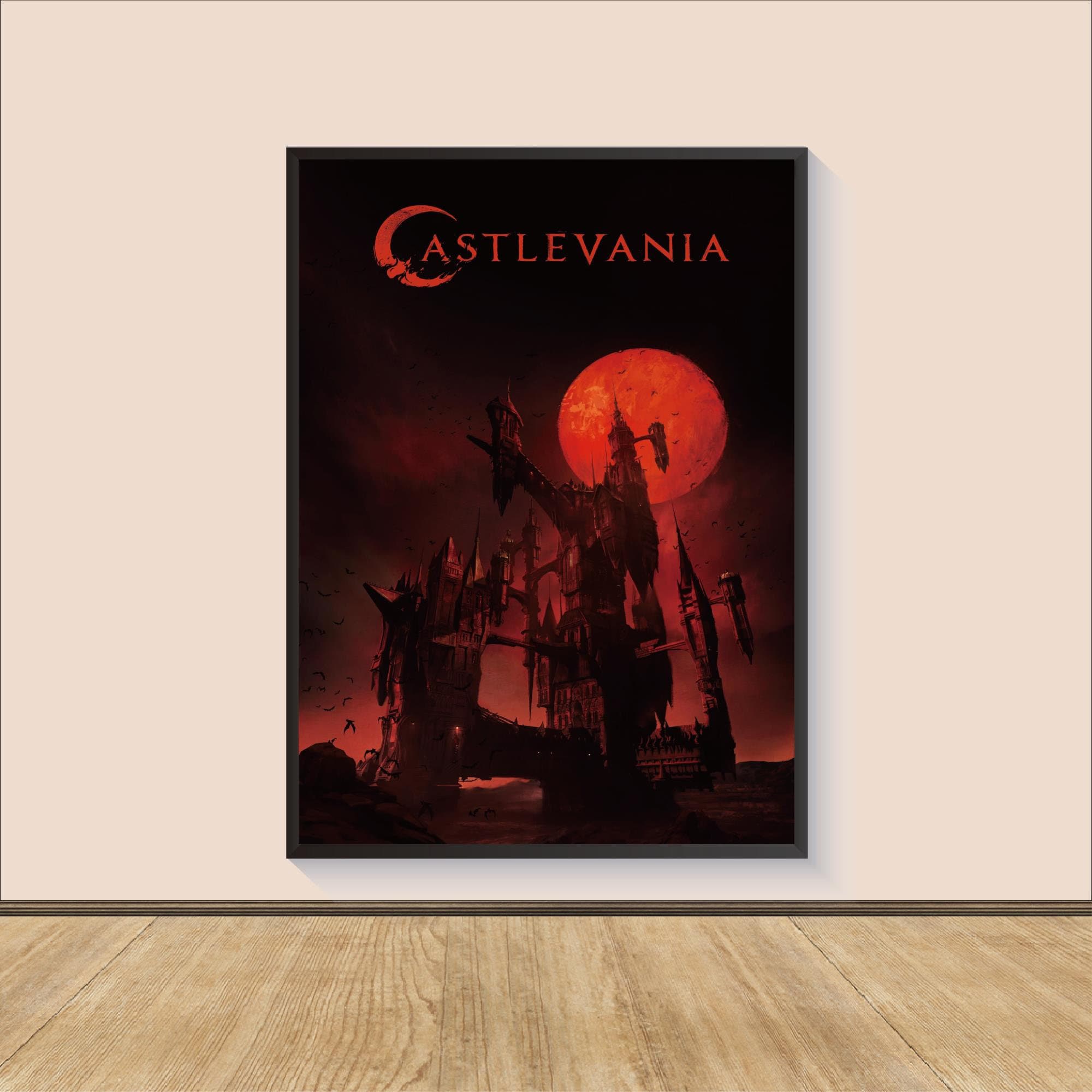 Castlevania Movie Poster Print, Canvas Wall Art, Room Decor, Movie Art ...