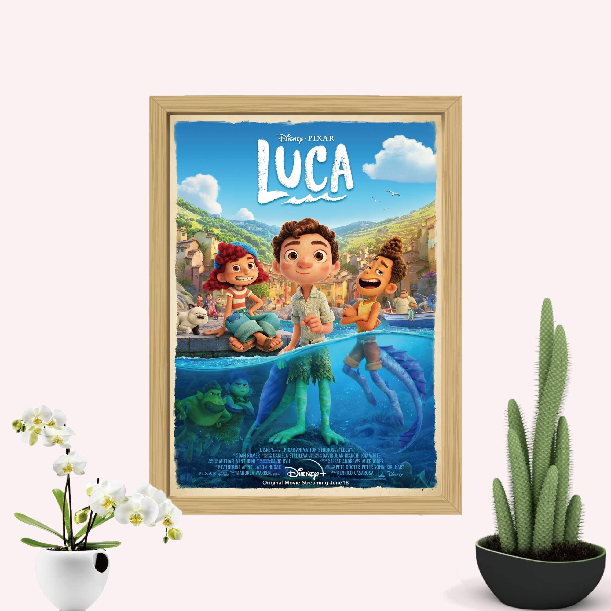 Luca Movie Poster, Movie Print, Art Print, Film Poster sold by Gabriela ...