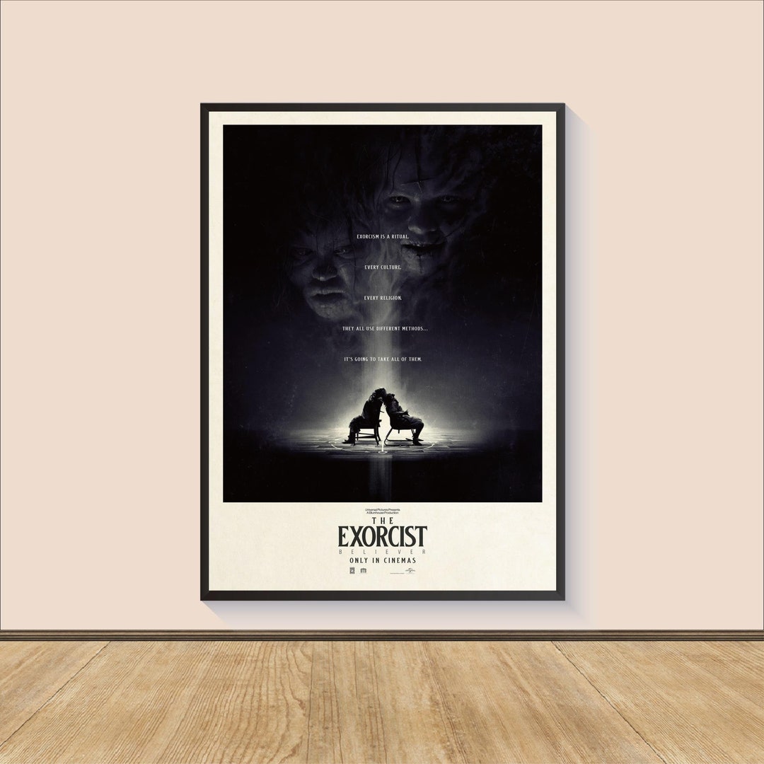 The Exorcist Believer Film Poster Print, Canvas Wall Art, Room Decor ...