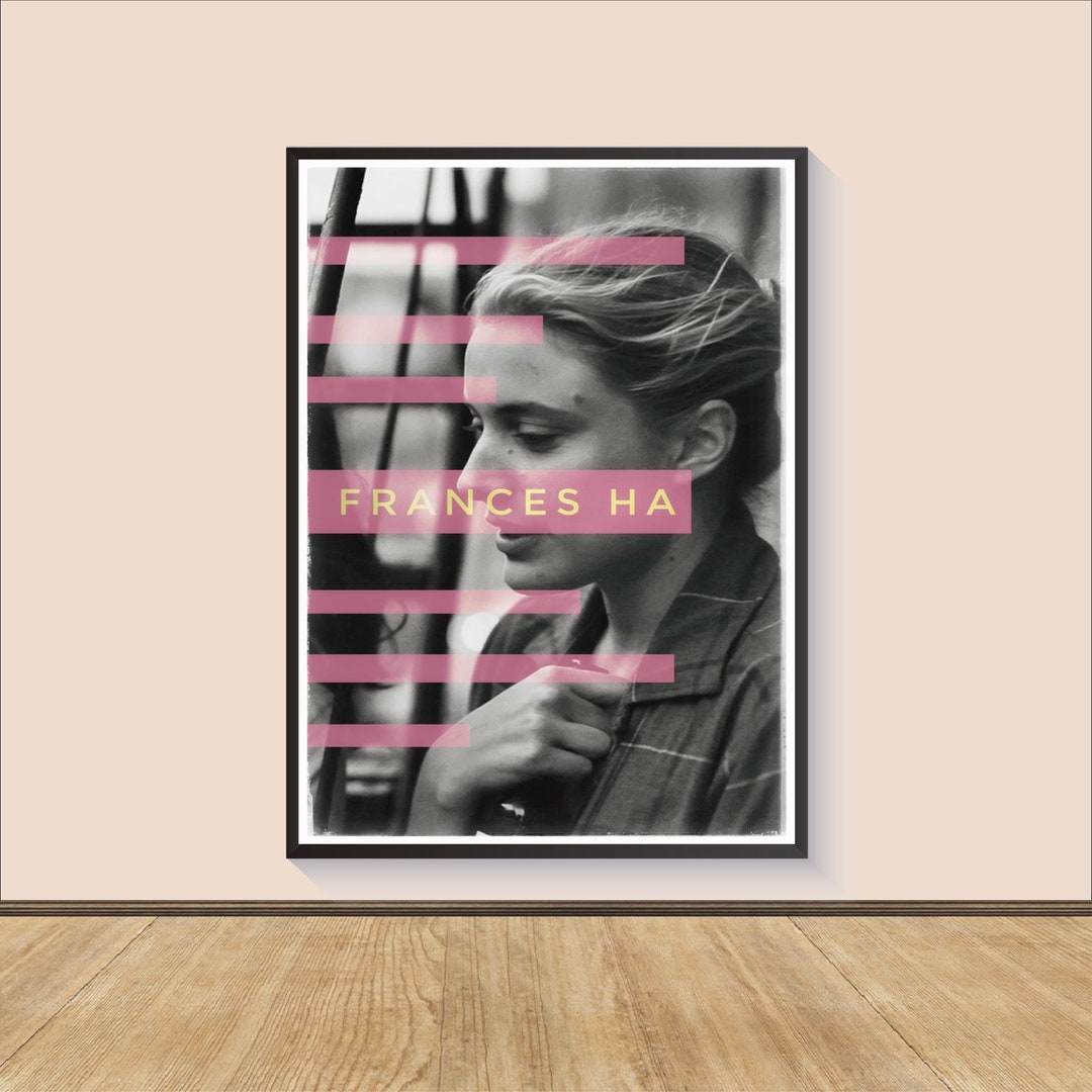 Frances Ha Movie Poster, Black and White Canvas Print - Etsy