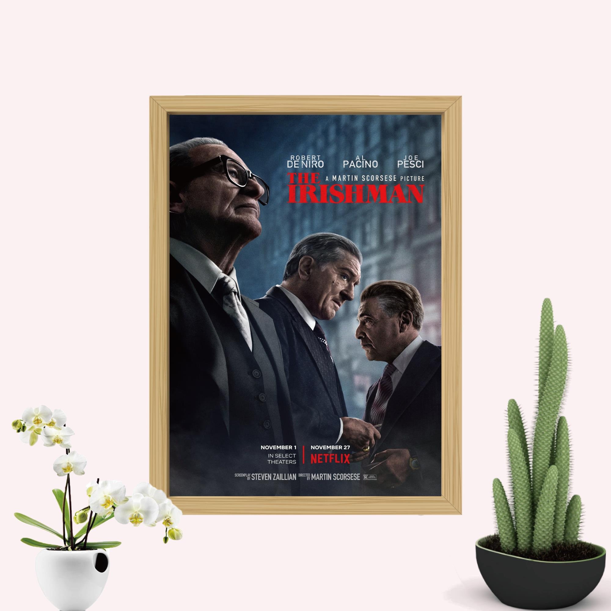 The Irishman Movie Poster, Art Poster For Gift, Movie Print sold by ...