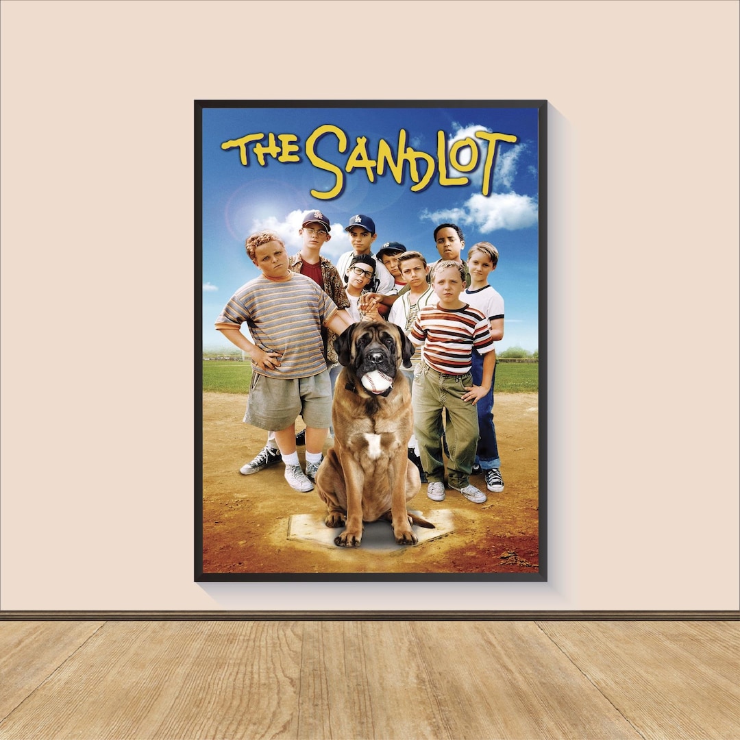 The Sandlot Movie Poster, Canvas Wall Art Print - Etsy