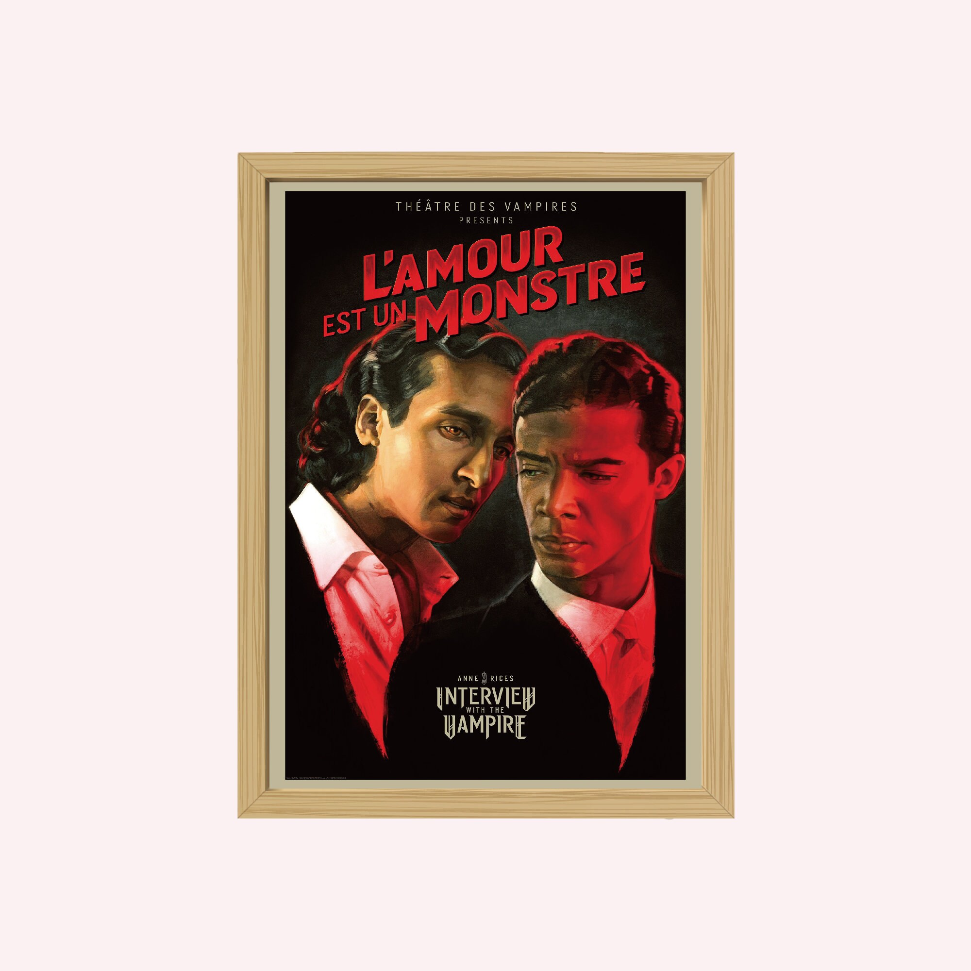 Interview With the Vampire Movie Poster, Canvas Wall Art - Etsy