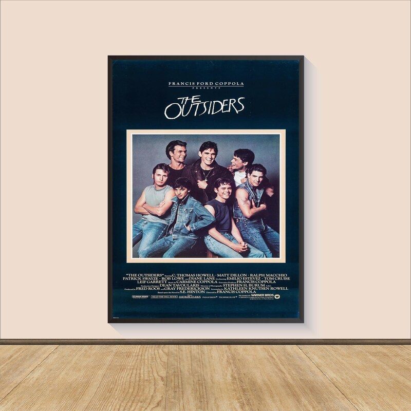 The Outsiders Movie Poster - Etsy