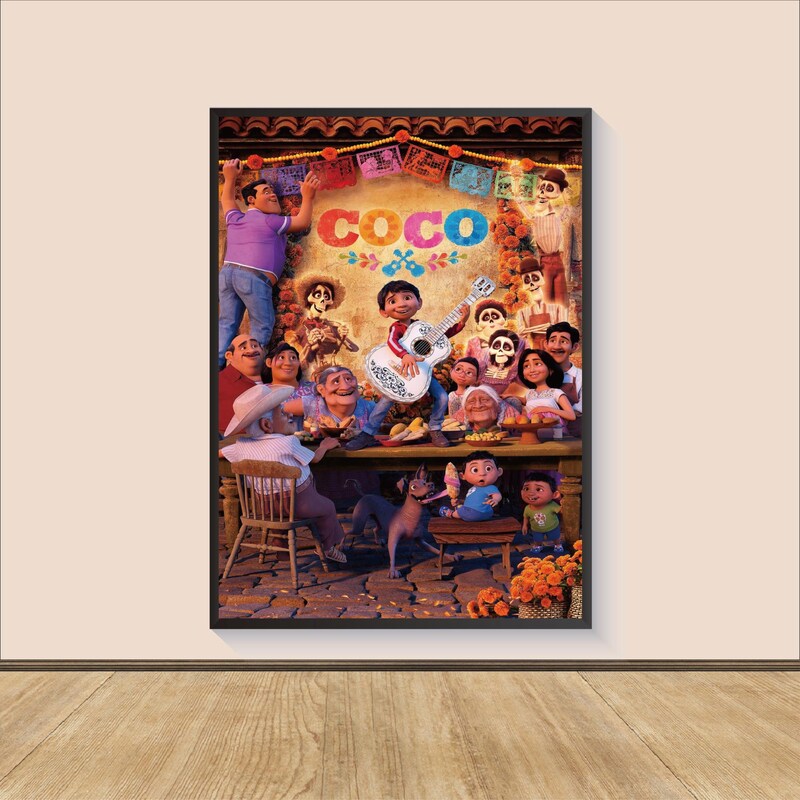 Coco Movie Poster - Etsy
