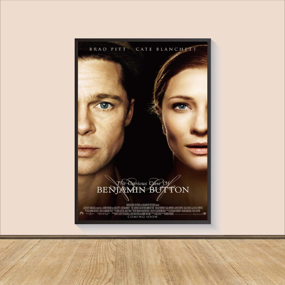 The Curious Case of Benjamin Button (2008) Movie Poster Print, Canvas ...