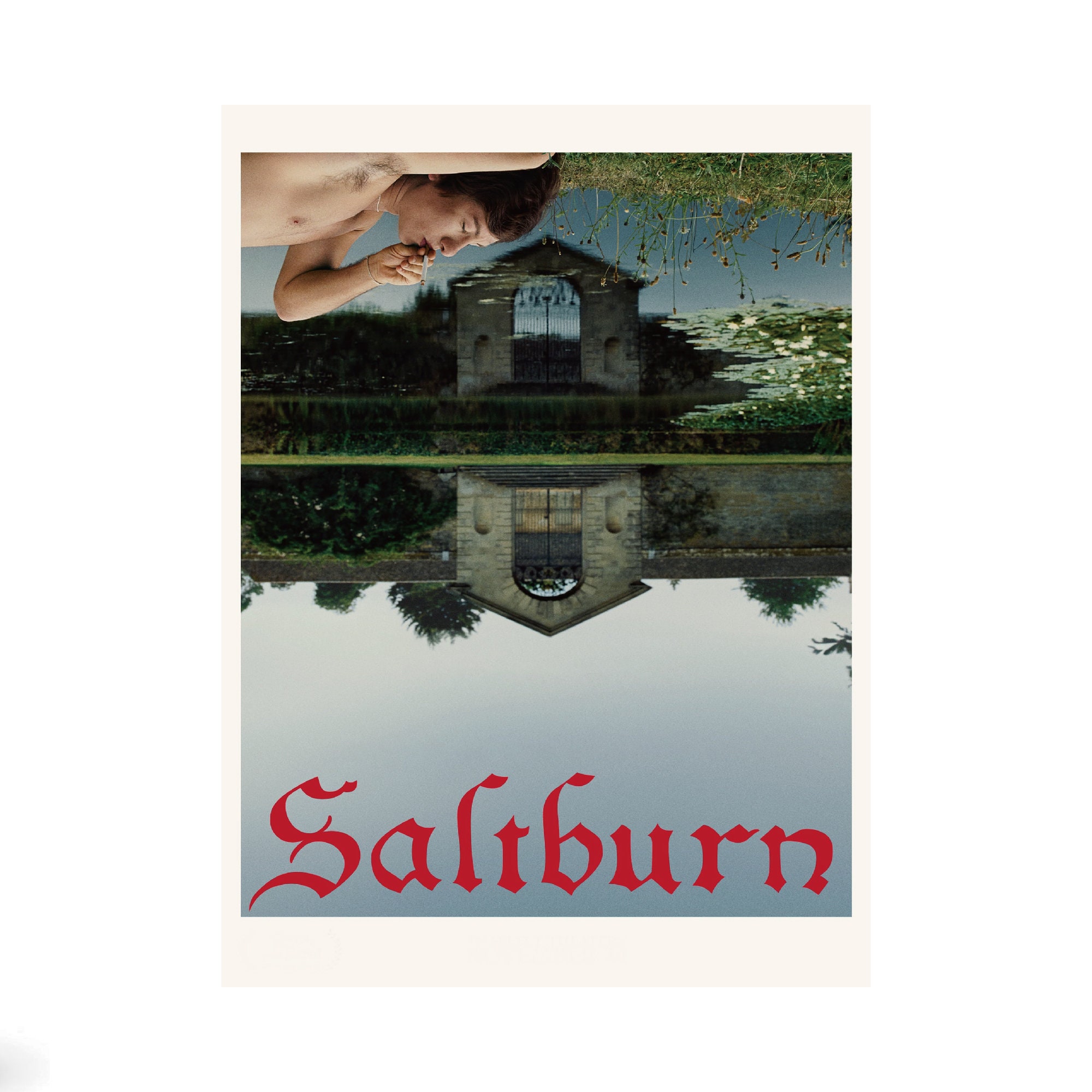 Saltburn Film Poster Druck, Leinwand Wandkunst, Wohnkultur, Film Kunst ...