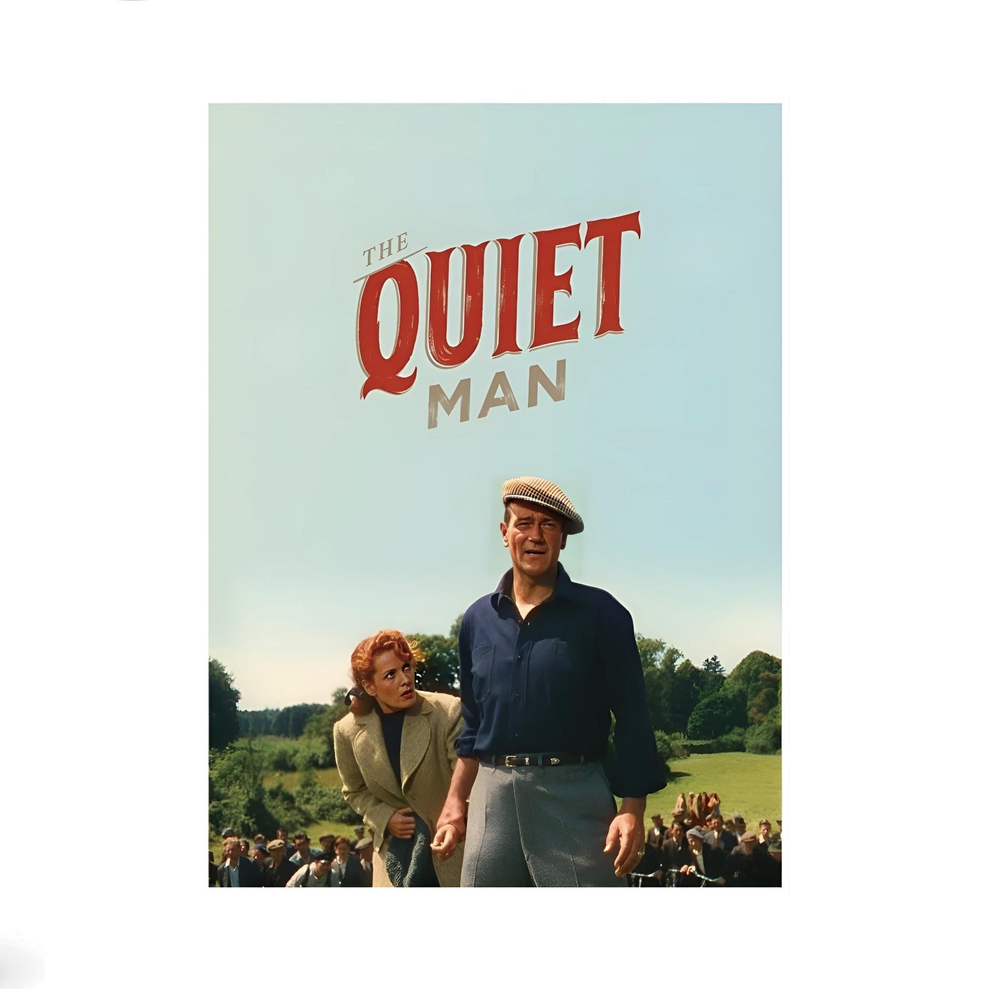The Quiet Man 1952 Movie Poster Print, Canvas Wall Art, Home Decor ...