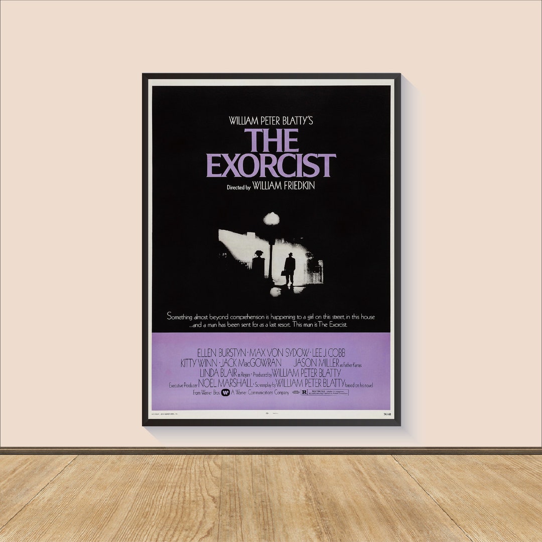The Exorcist (1973) Movie Poster, Canvas Wall Art - Etsy