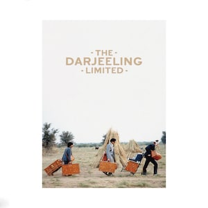 The Darjeeling Limited Movie Poster, Canvas Wall Art - Etsy