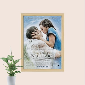The Notebook (2004) Movie Poster Print, Canvas Wall Art, Room Decor ...