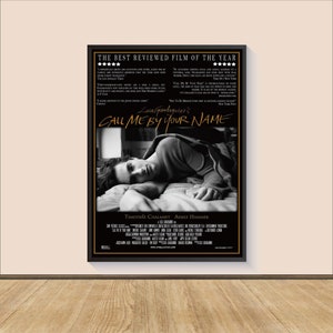 Call Me by Your Name Movie Poster Print, Canvas Wall Art, Room Decor, Movie Art, Gifts for Him ...
