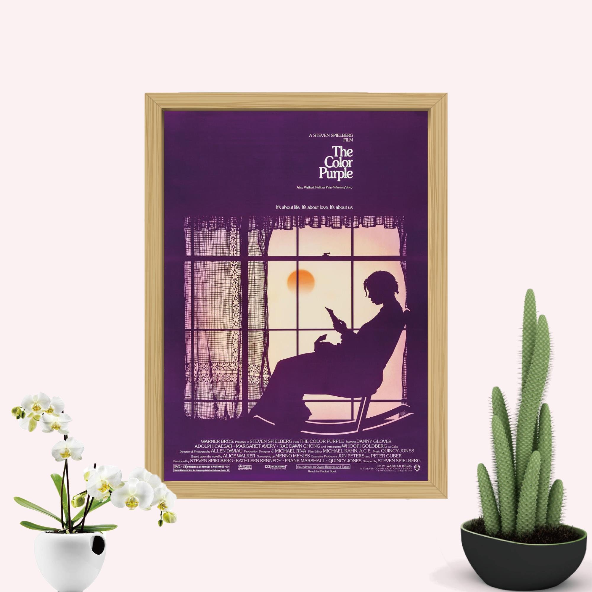 The Color Purple Movie Poster Print, Canvas Wall Art, Room Decor, Movie ...
