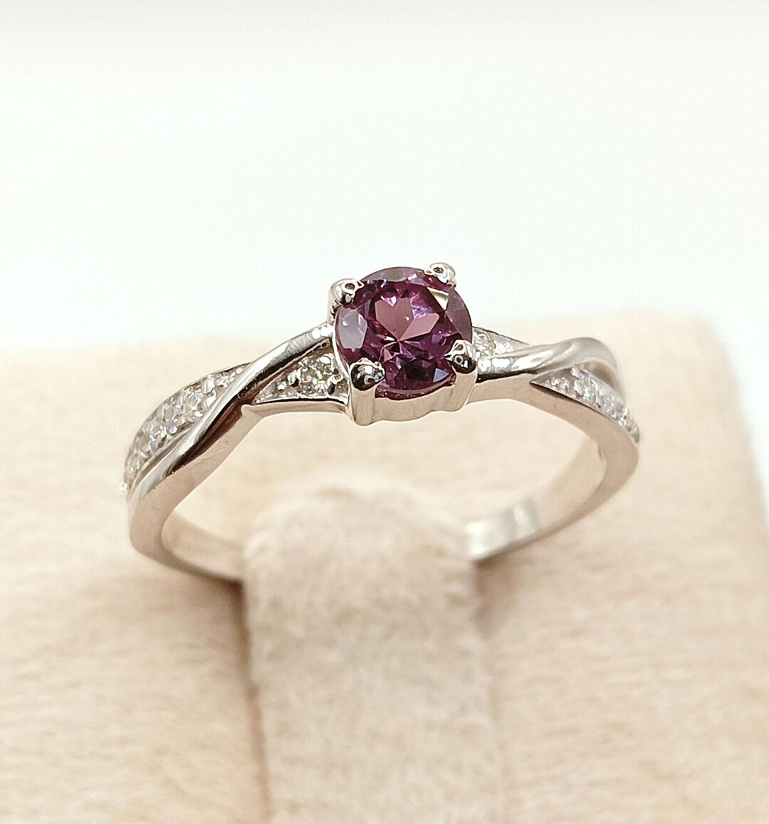 Alexander Engagement Ring in 925 Sterling Silver, Alexander Anniversary ...