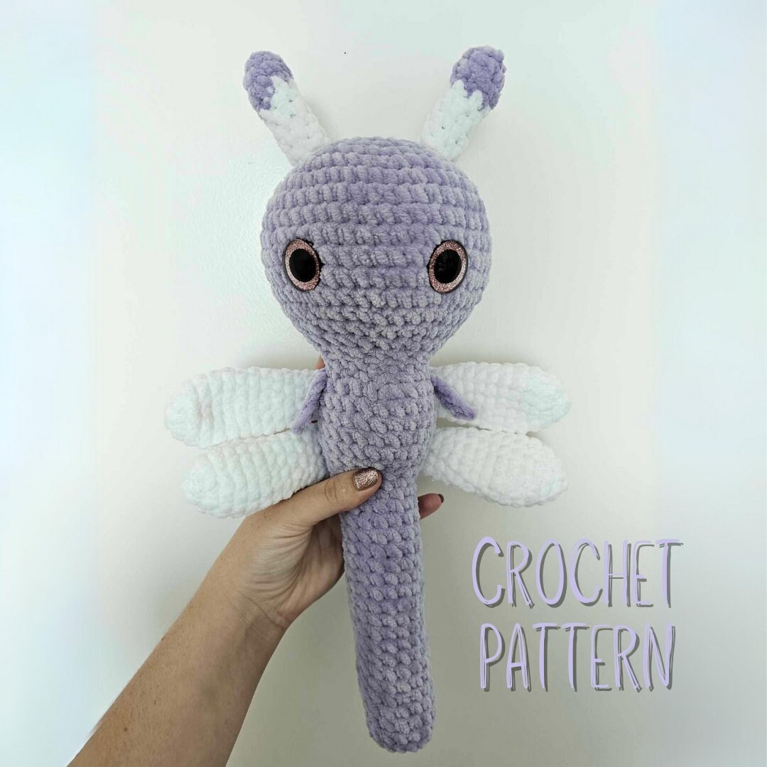 Delilah the Dragonfly Crochet Pattern - Etsy