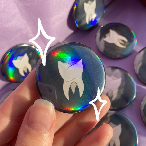 Tooth Button - Etsy