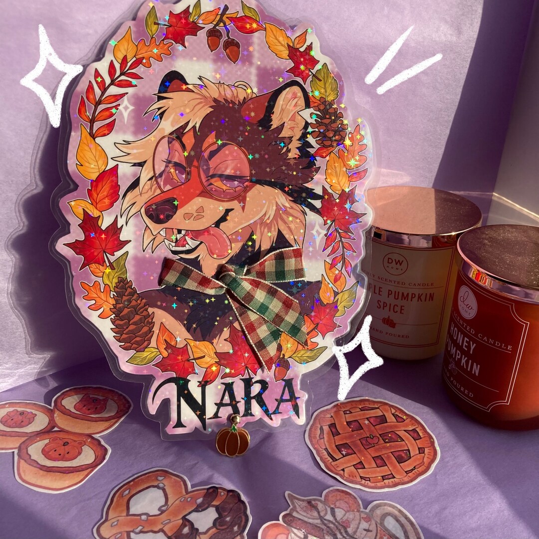 Autumnal Fursuit Badge, Autumn / Fall Furry Badge - Etsy