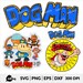 Dog Man Svg and Png Bundle Files for Cricut Sublimation, 2025 Party ...