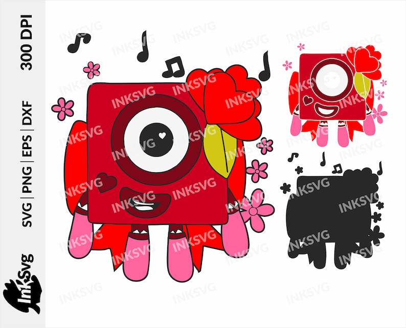 Number Blocks SVG Bundle: Layered Files for Cricut (digital Download ...