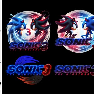 Sonic 3 & Shadow PNG: Cricut Sublimation Files (digital Download) - Etsy