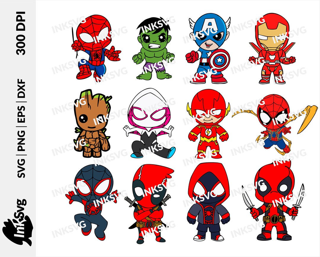 Anime Svg Bundle for Cricut, Svg Files for Cricut, PNG, DFX, EPS, Svg ...