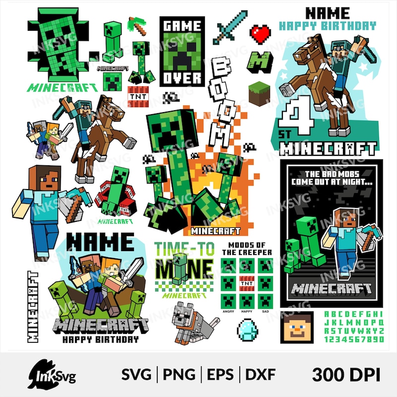 Creeper Svg - Etsy