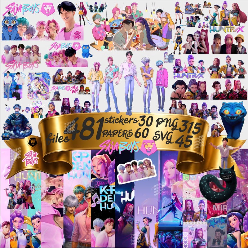 Kpop Demon Hunter Room Decor - Etsy