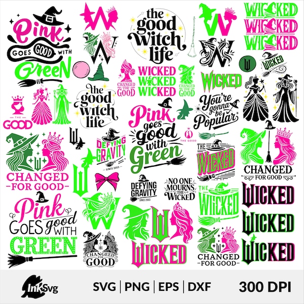 Wicked the Movie Svg - Etsy